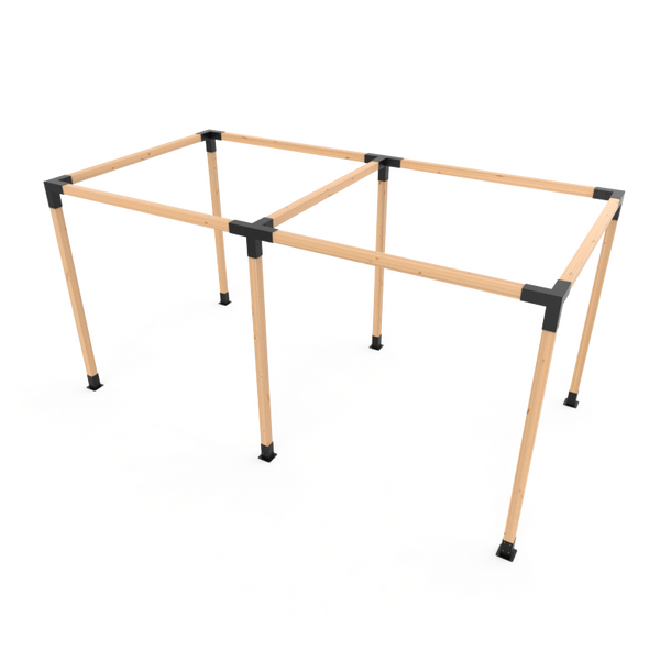 Double Pergola Kit | Korto Structures