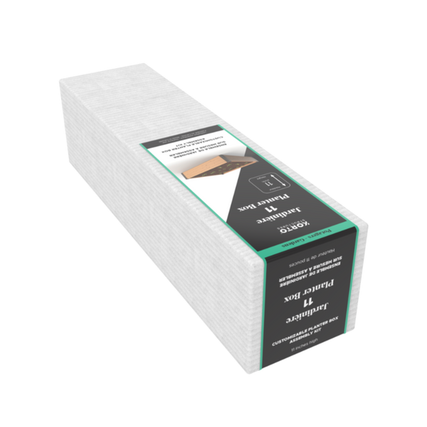 Raised Garden Bed Kit, Customizable Planter Box 11inch | Korto Structures