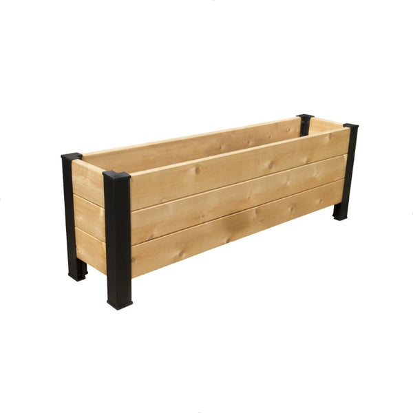 17-inch Customizable Wood Planter Box Kit | Korto Structures
